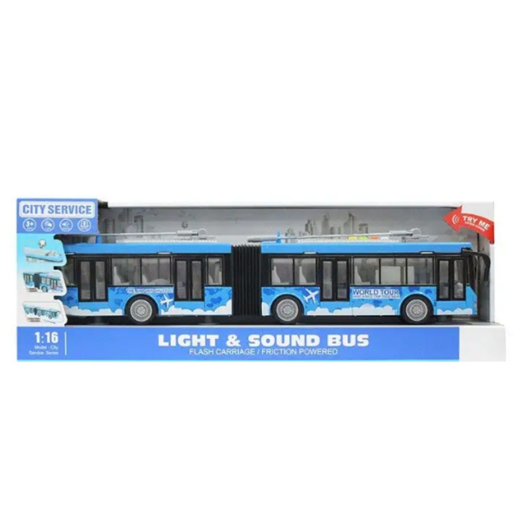 Troleibuz articulat pentru transport calatori, GHEMOTOC®, cu frictiune ...