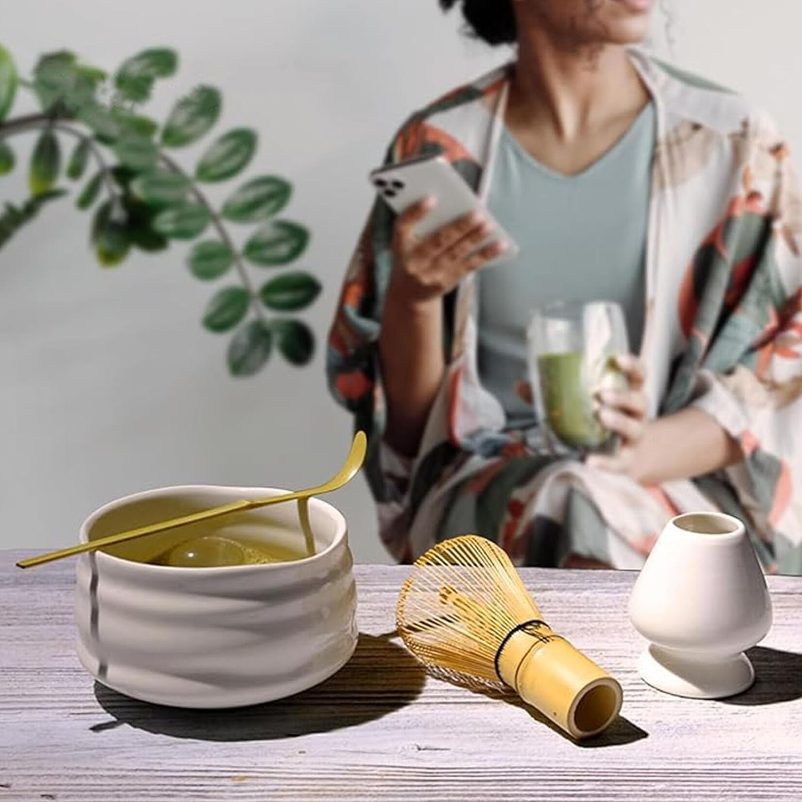 Set pentru Ceai Matcha, Set ceai Matcha 7 piese, Bol pentru Matcha ...