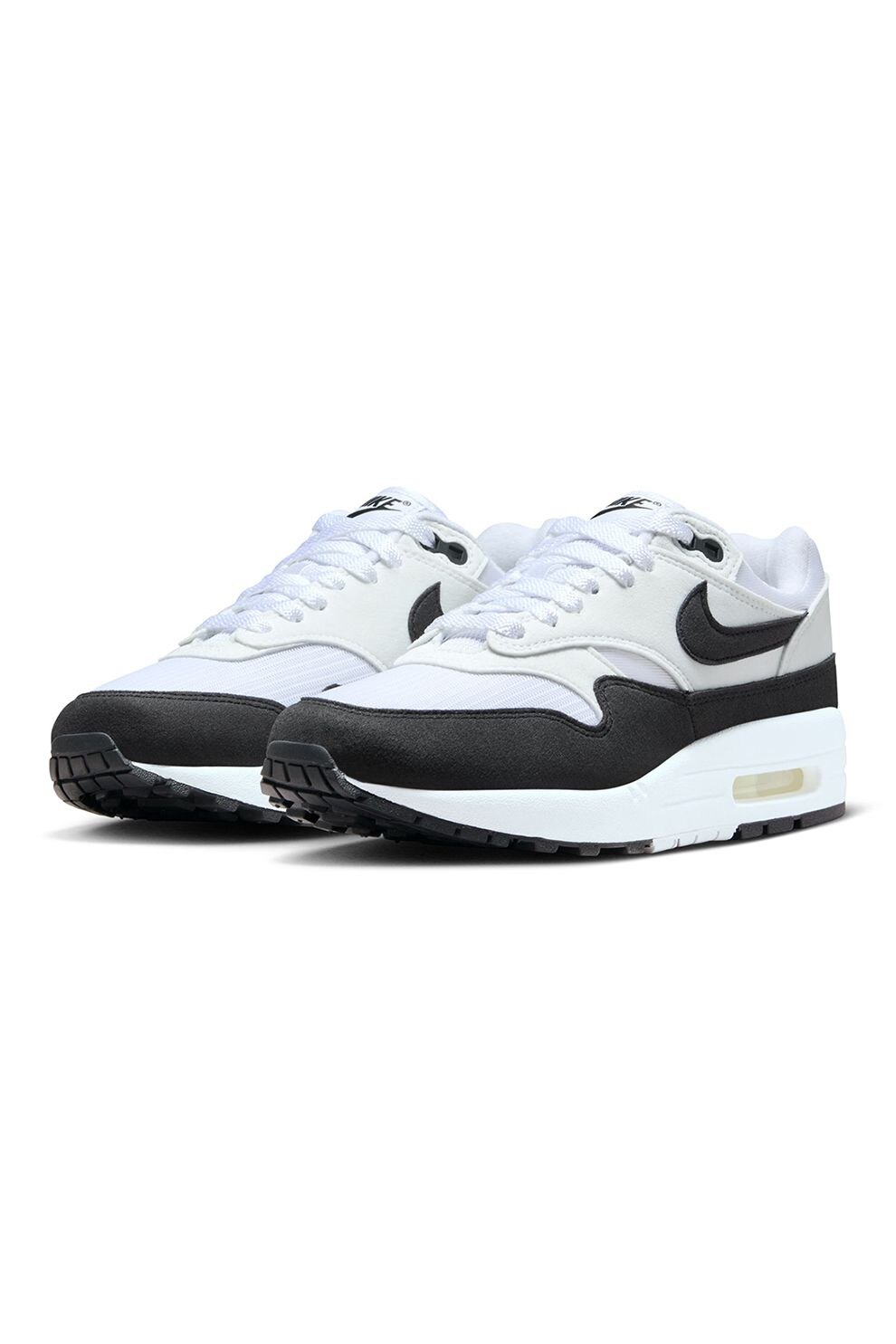 Nike, Pantofi sport cu logo Air Force, Alb, Negru, 11 - eMAG.ro