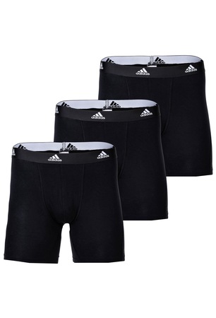 Adidas, Set de boxeri din amestec de bumbac - 3 perechi - eMAG.ro