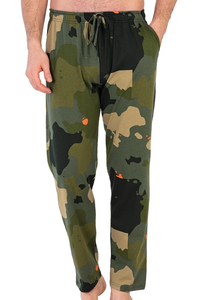 antaloni de pijama Vienetta Man model Army