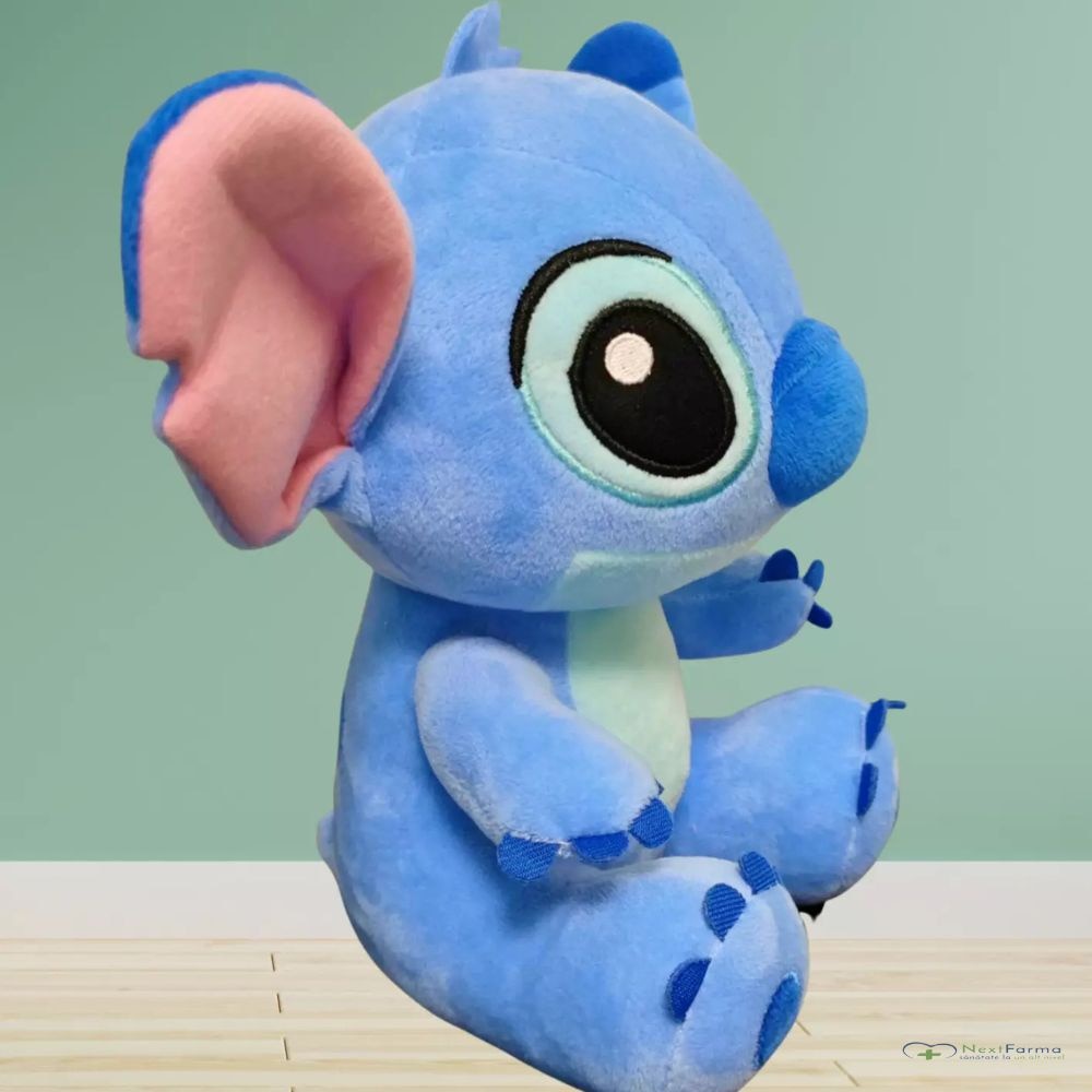Jucarie de plus Stitch, din desenul animat Lilo&Stitch, 23 cm ...