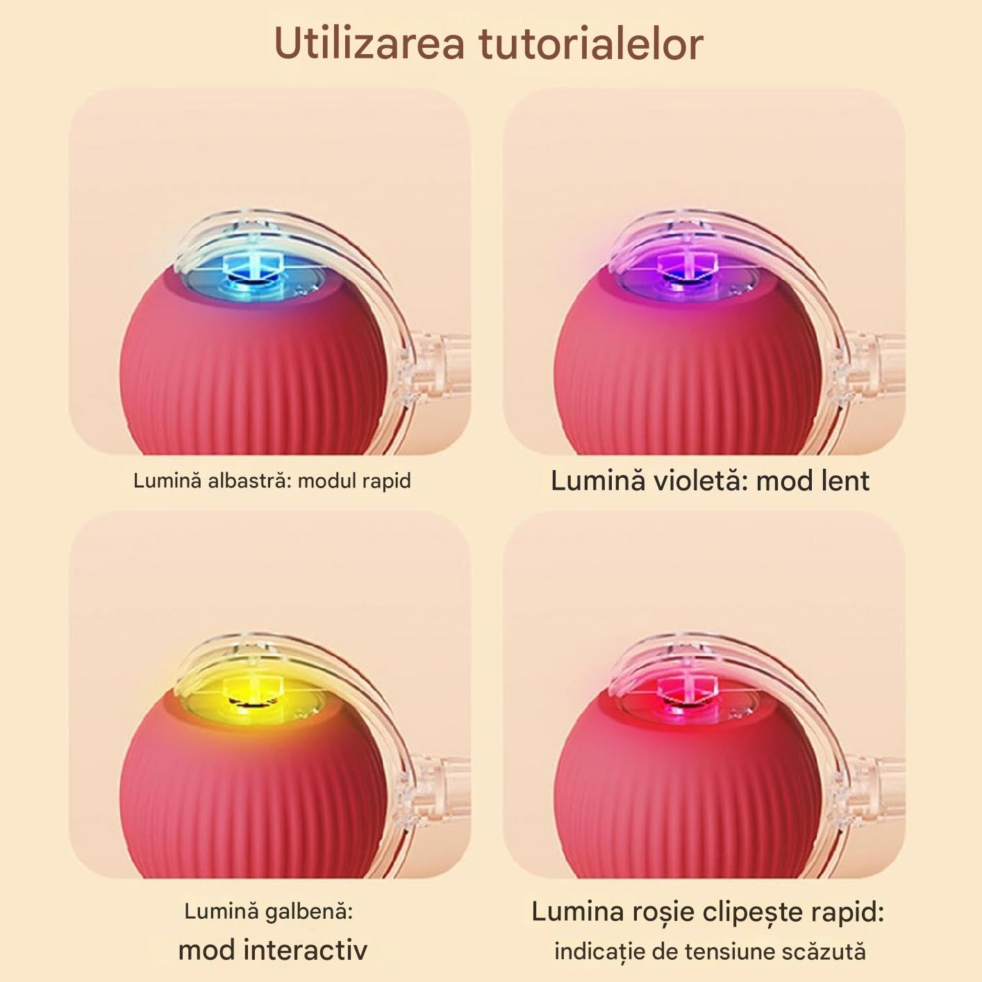 Jucarie interactiva smart pentru pisici, Jucarie pentru pisici de ...