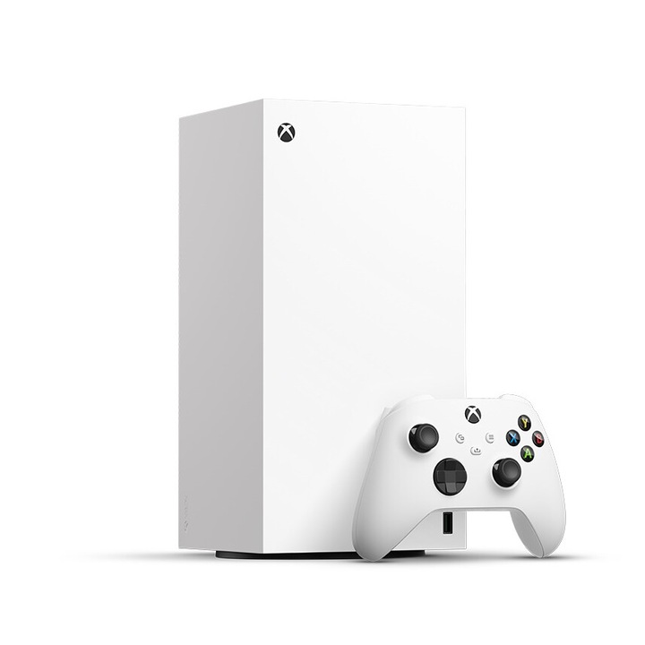Consola Microsoft Xbox Series X Digital Edition 1TB, White - eMAG.ro