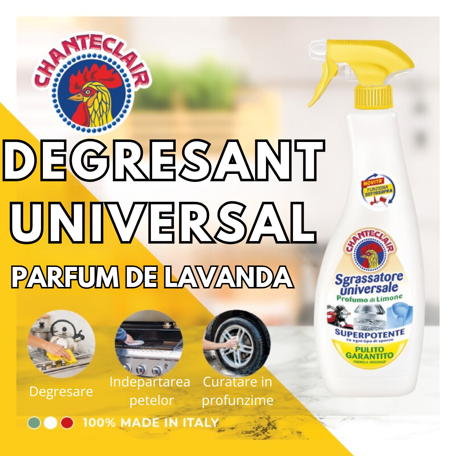 Degresant universal Chanteclair, Parfum de Lamaie, Curata multiple ...