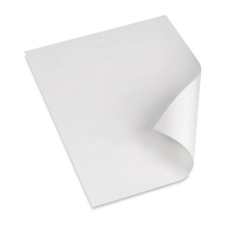 Set 2 x Hartie Cerata cu Polietilena, Alba, pentru Pizza, 27 x 27 cm ...