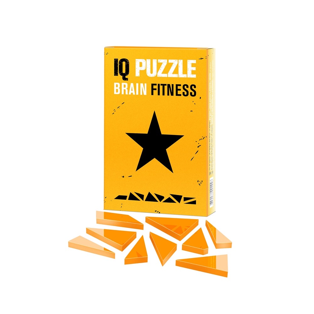 Игра, IQ PUZZLE, комплект 7 в 1, оранжев - eMAG.bg