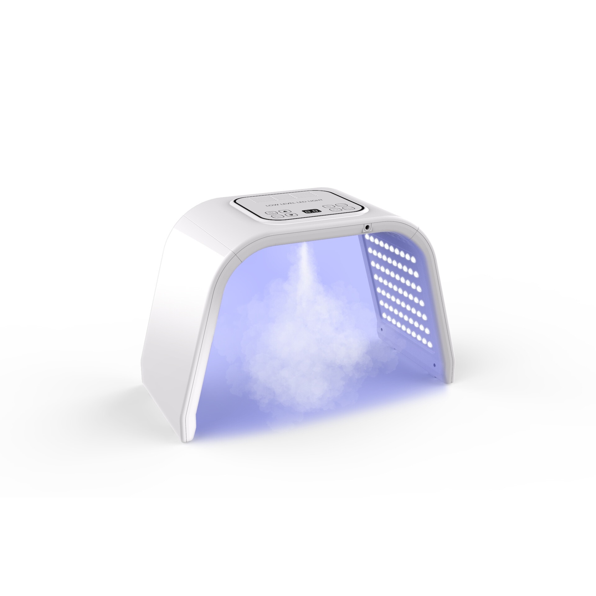 Aparat de ingrijire faciala fototerapie cu spray, 7 culori LED, Masca ...