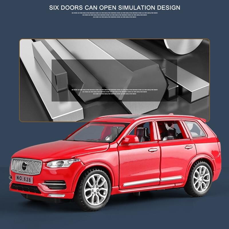 Macheta Volvo XC90, din Metal, cu Lumini si Sunete realistice de Motor ...