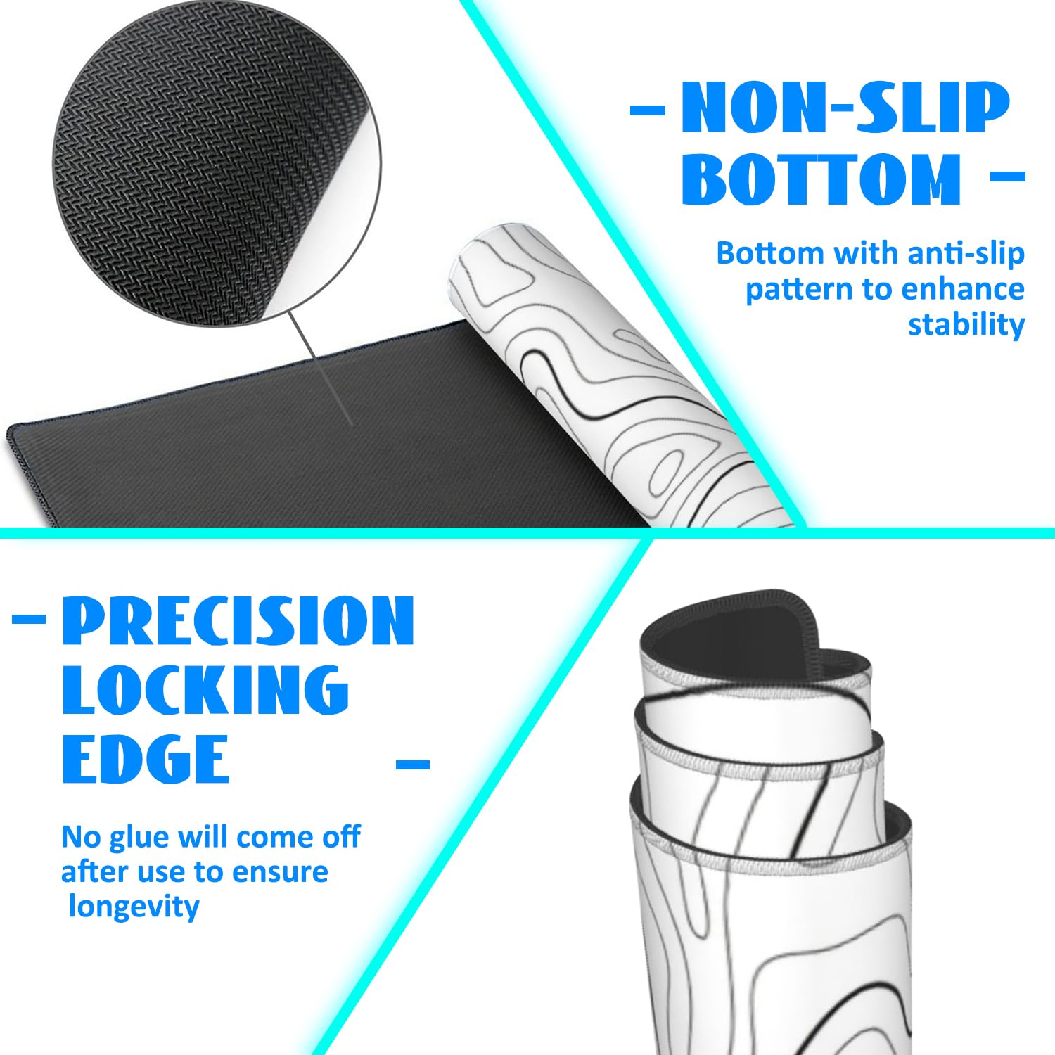 MousePad Gaming Profesional CloudCradle, 120 x 60cm, Cauciucat, Anti ...