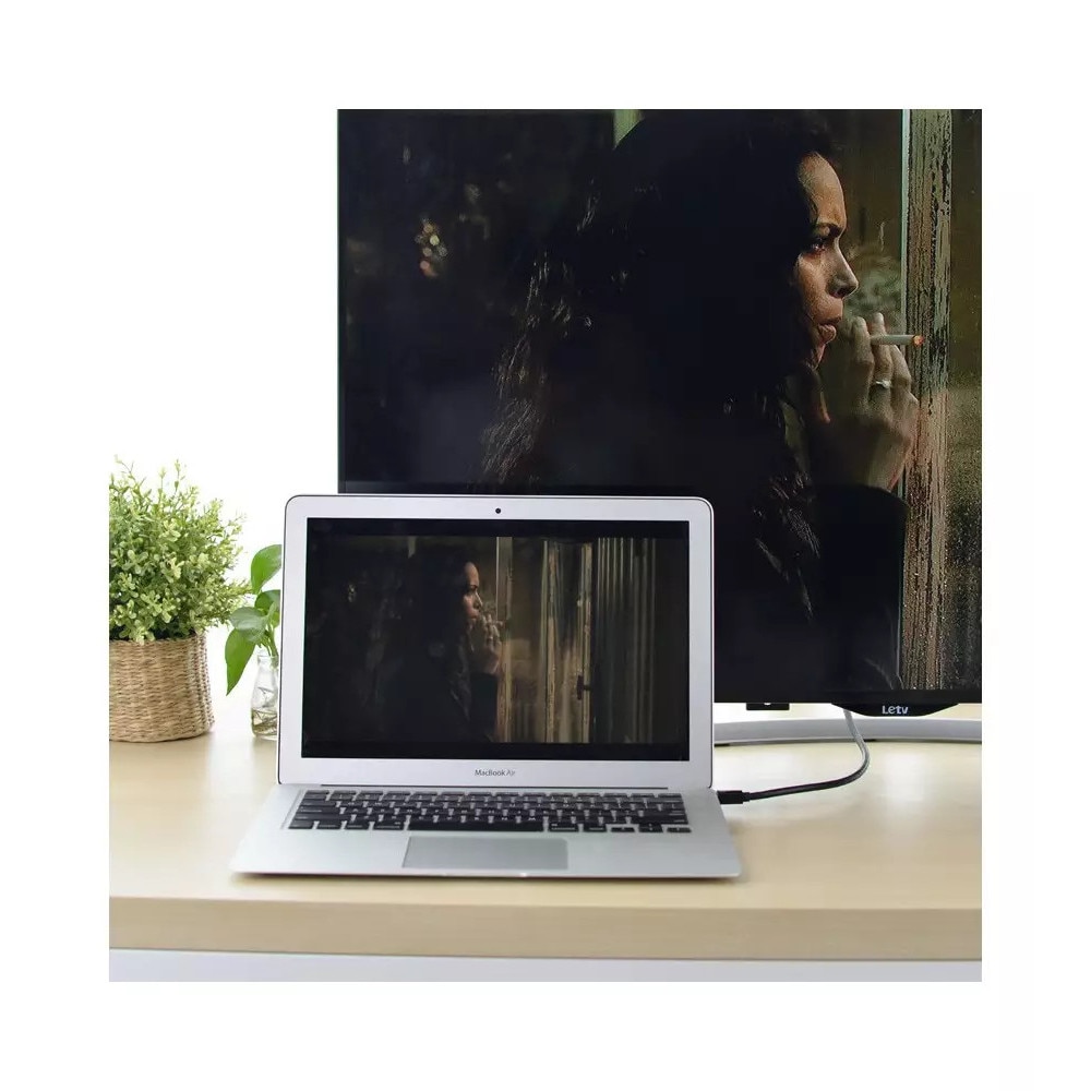 Mini Displayport DP tata la cablu HDMI tata 4K*2K Negru 3 Metri - eMAG.ro