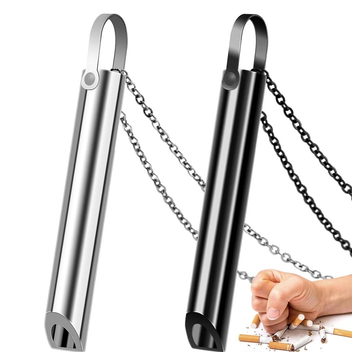 2 coliere pentru a renunta la fumat, amelioreaza anxietatea, fluiera ...