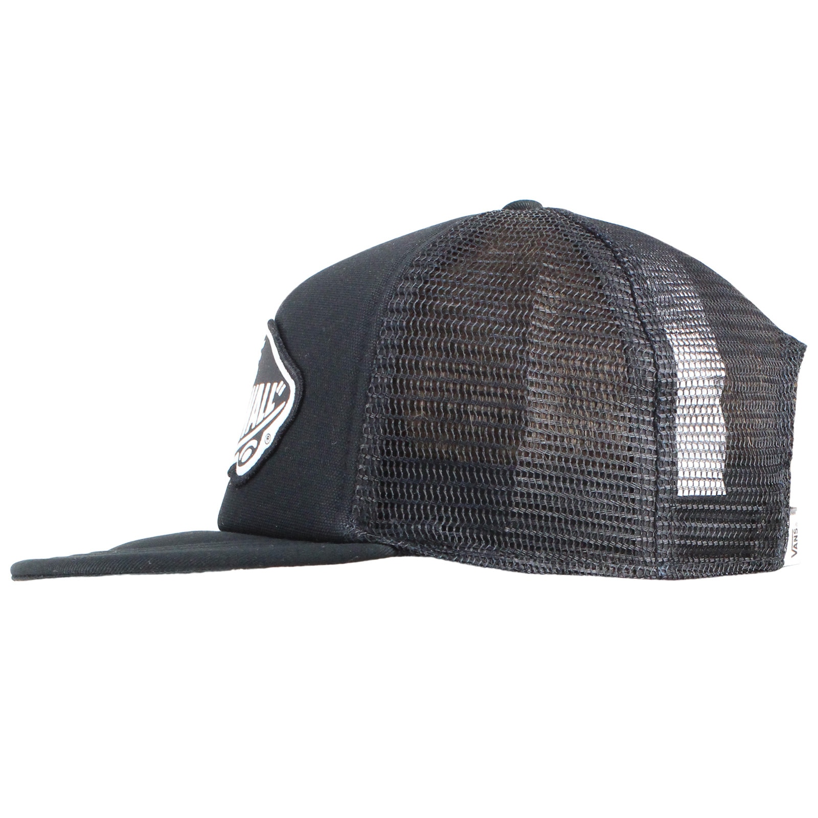 Sapca femei Vans Beach Girl Trucke Onix VNH5LKR6, Universala, Negru ...