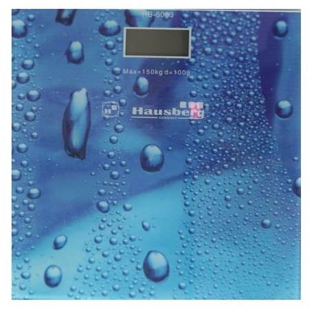 Cantar corporal Hausberg HB 6003, display lcd, inchidere automata, indicator baterie, 150 kg ...