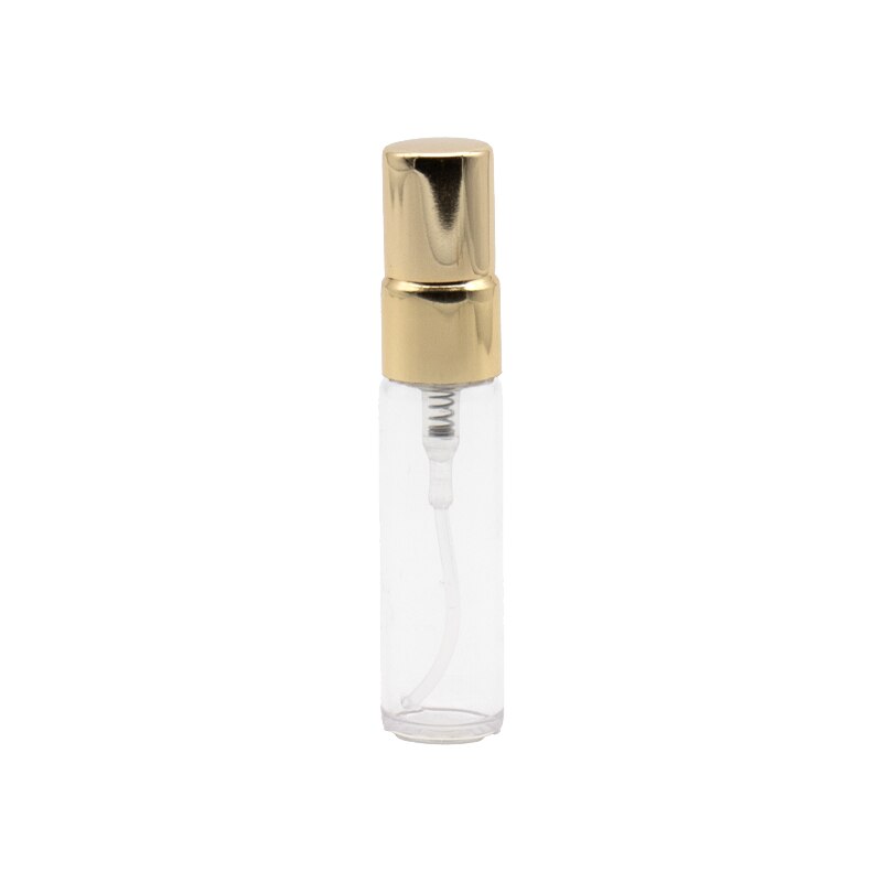 Set 5 bucati flacoane de parfum din sticla transparenta 5 ml si ...