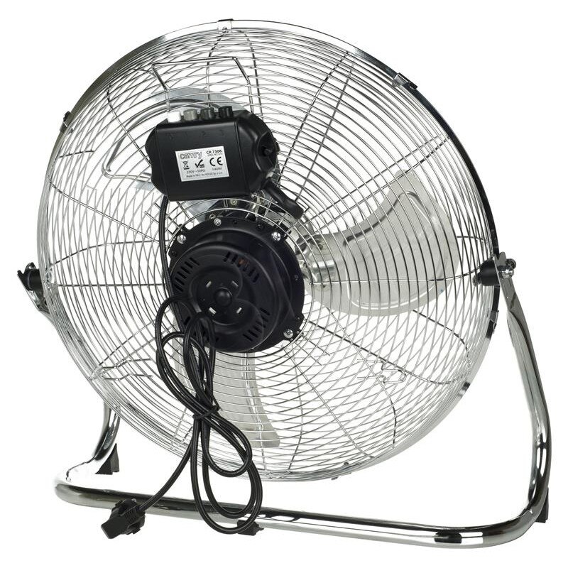 Подов Вентилатор Camry CR 7306, 200 W, 3 Скорости, Диаметър перката: 45см, Ниво на шум: 64.1dB ...