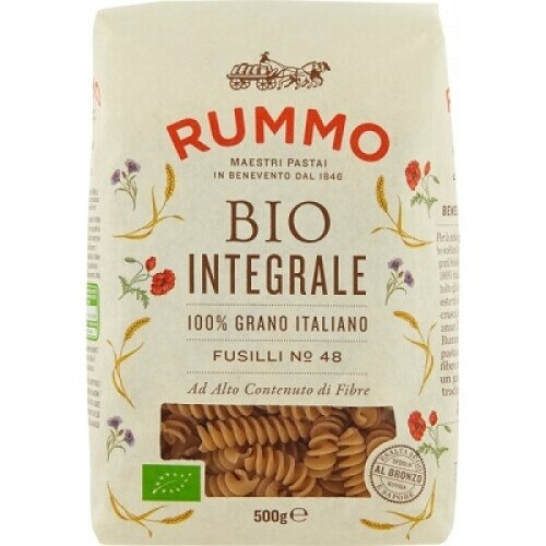 Paste fara ou integrale Bio Fusilli Rummo 500g - eMAG.ro