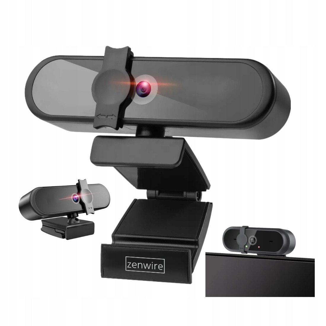 Camera Web cu microfon Zenwire, W6, pentru calculator /l aptop, USB 3.0 ...