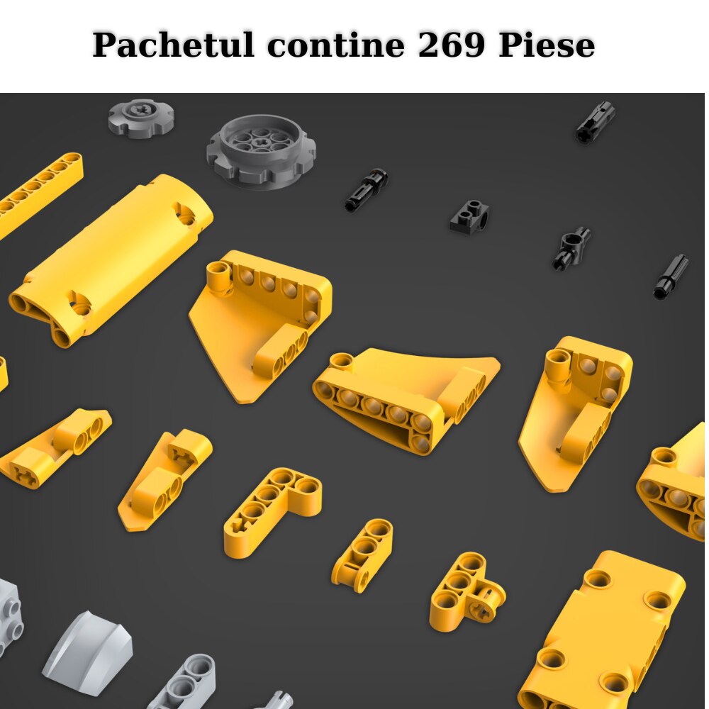 Set de Constructie Robot 5-in-1, STEM, Pentru Copii, Dezvoltare ...