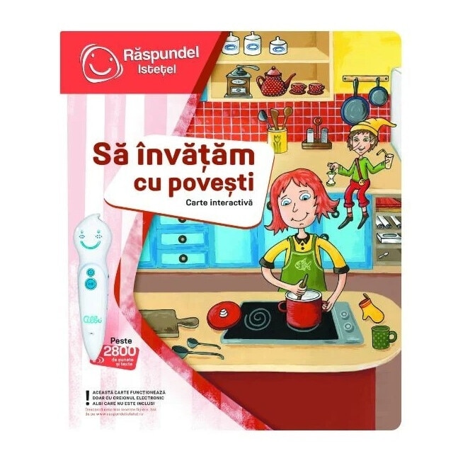 Pachet Raspundel istetel - Sa invatam cu povesti, Numaram si ne distram ...