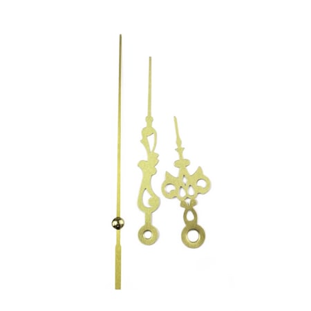 Set 10 Repere, limbi ceas perete, 5cm orar si 7 cm minutar, metalice ...