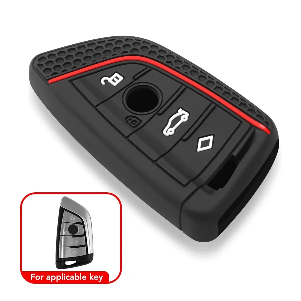 Husa silicon cheie smart BMW F48 F46 F10 F20 F30 X1 X2 X3 X4 X5 X6 Z4 ...