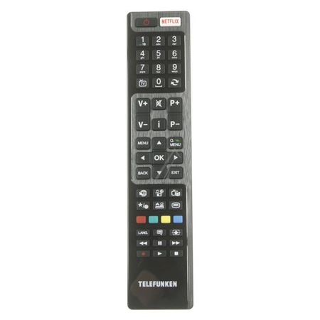 Telecomanda TELEFUNKEN LCD/LED cu NETFLIX RC-4848, NEAGRA - eMAG.ro