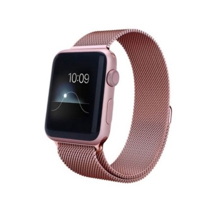 Curea Ceas SmartWatch 42/44mm, Stainless Steel Strap, Metal Design ...