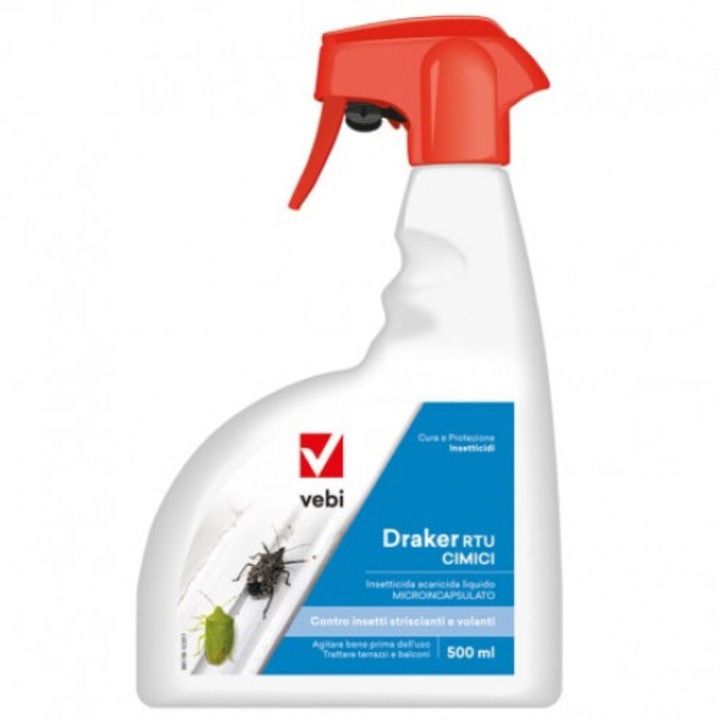 Spray insecticid Draker Rtu 1 L si Kothrine 20 gr si sac lavanda LF 10 ...