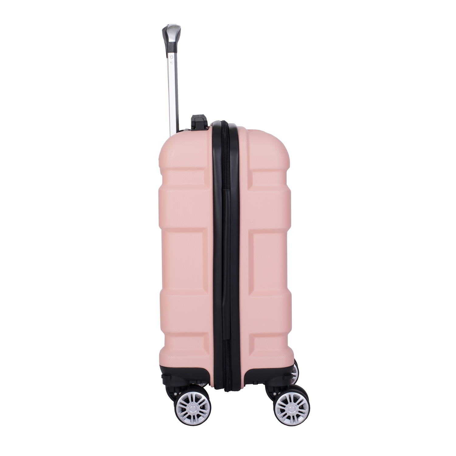 Troler cabina avion Wizz Air, 40x30x20 cm, 4 roti duble cu rotatie 360 ...