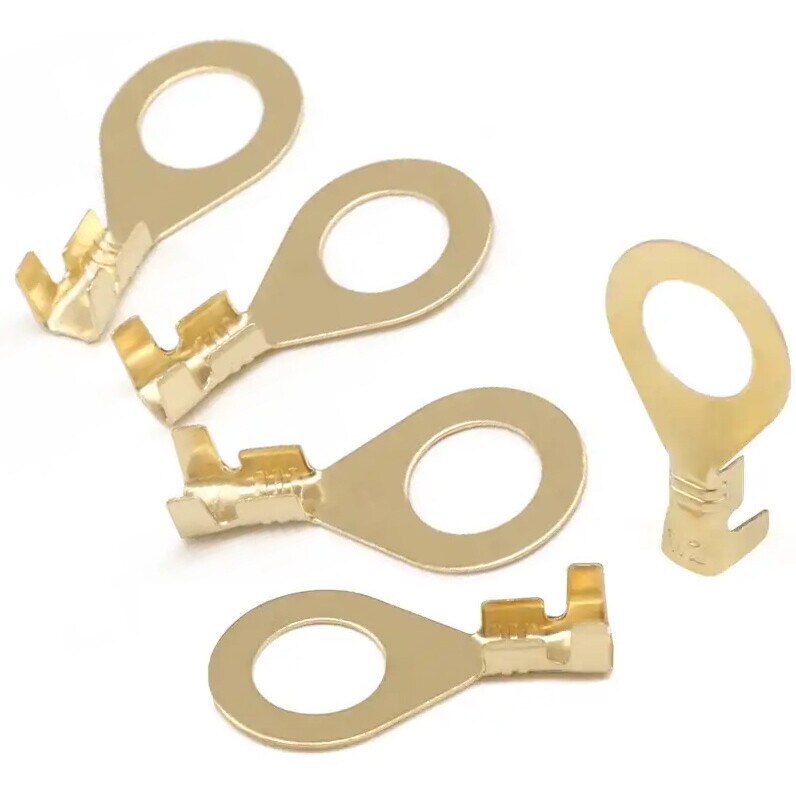 Set conectori electrici inelari, Novaza Tech, 150 bucati, alama de ...