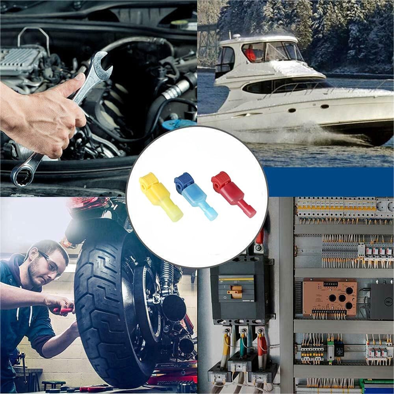 Set de conectori rapizi T Tap, Novaza Tech, 160 bucati, compatibili cu ...