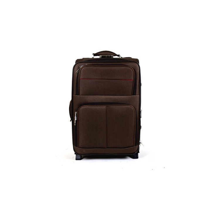 Troler wizz air 40x25x20 cm 2 roti silicon, 2 buzunare in fata maner ...