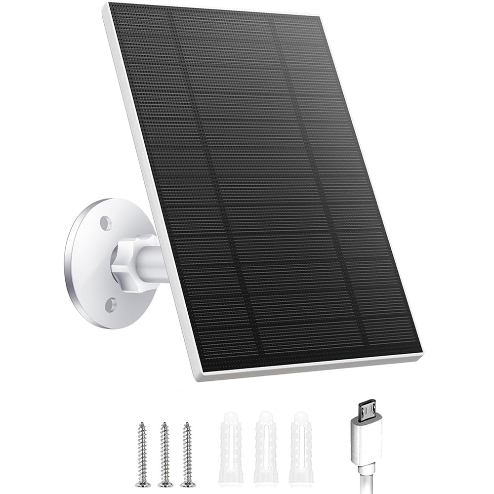Mini panou solar, port micro USB, 6W, 5V, IP66 rezistent la apa, pentru ...