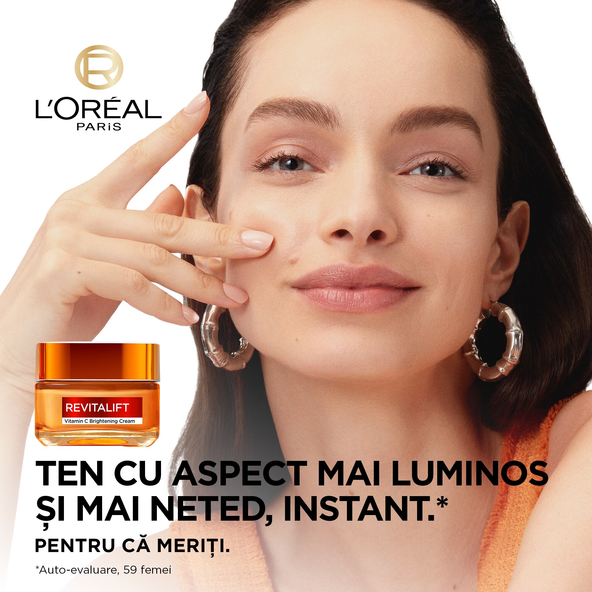 Crema hidratanta L'Oreal Paris Revitalift Clinical cu efect de ...