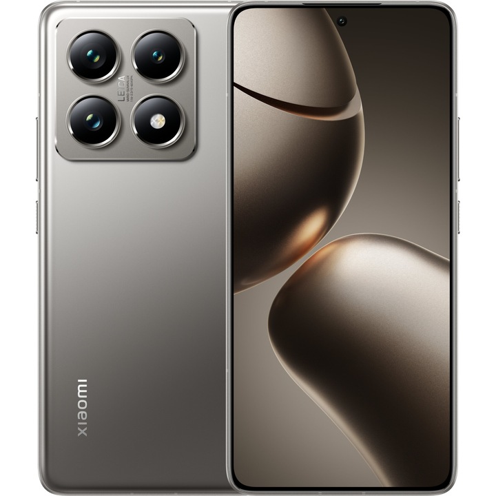 Смартфон Xiaomi 14T Pro, 12GB, 512GB, Titan Gray - eMAG.bg