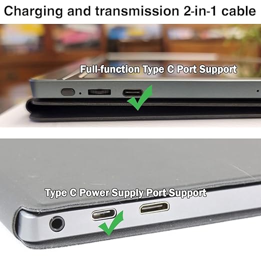 Кабел Sugxia® USB-C 3.2, USB Type-C към USB Type-C, 20Gbps трансфер ...