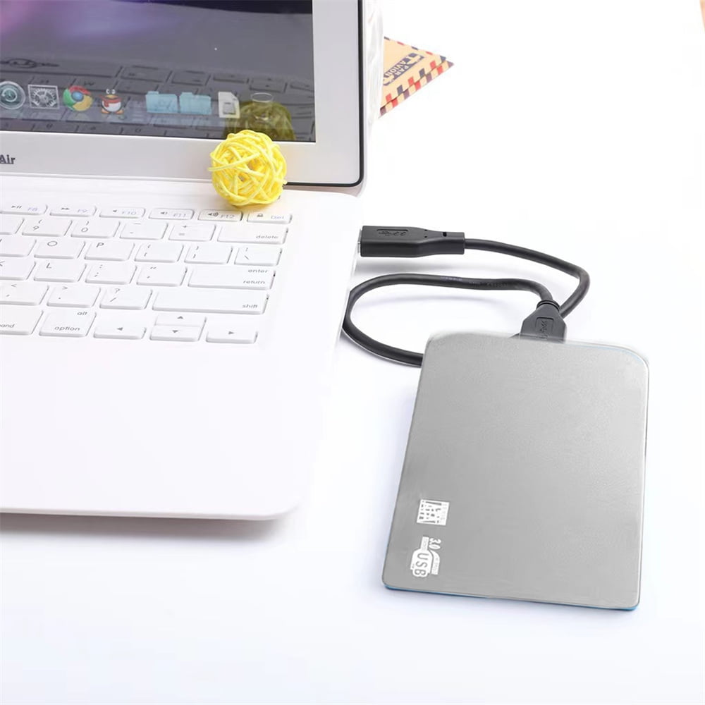 Hard disk extern 2TB, jalleria, USB 3.0, argintiu, portabil - eMAG.ro