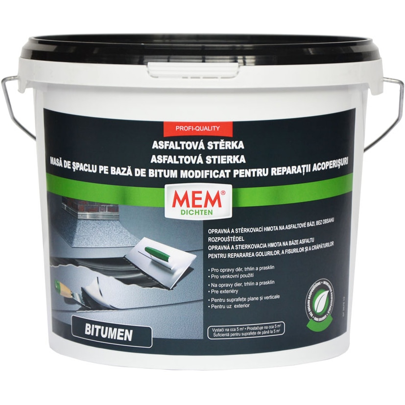 Masa de spaclu pe baza de bitum pentru reparatii acoperisuri Mem, C831 ...
