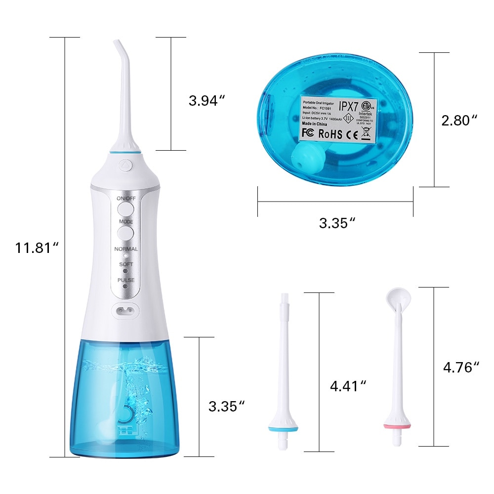 Irigator bucal si oral profesional Horigen® Extra Dental Pro, 1800 ...