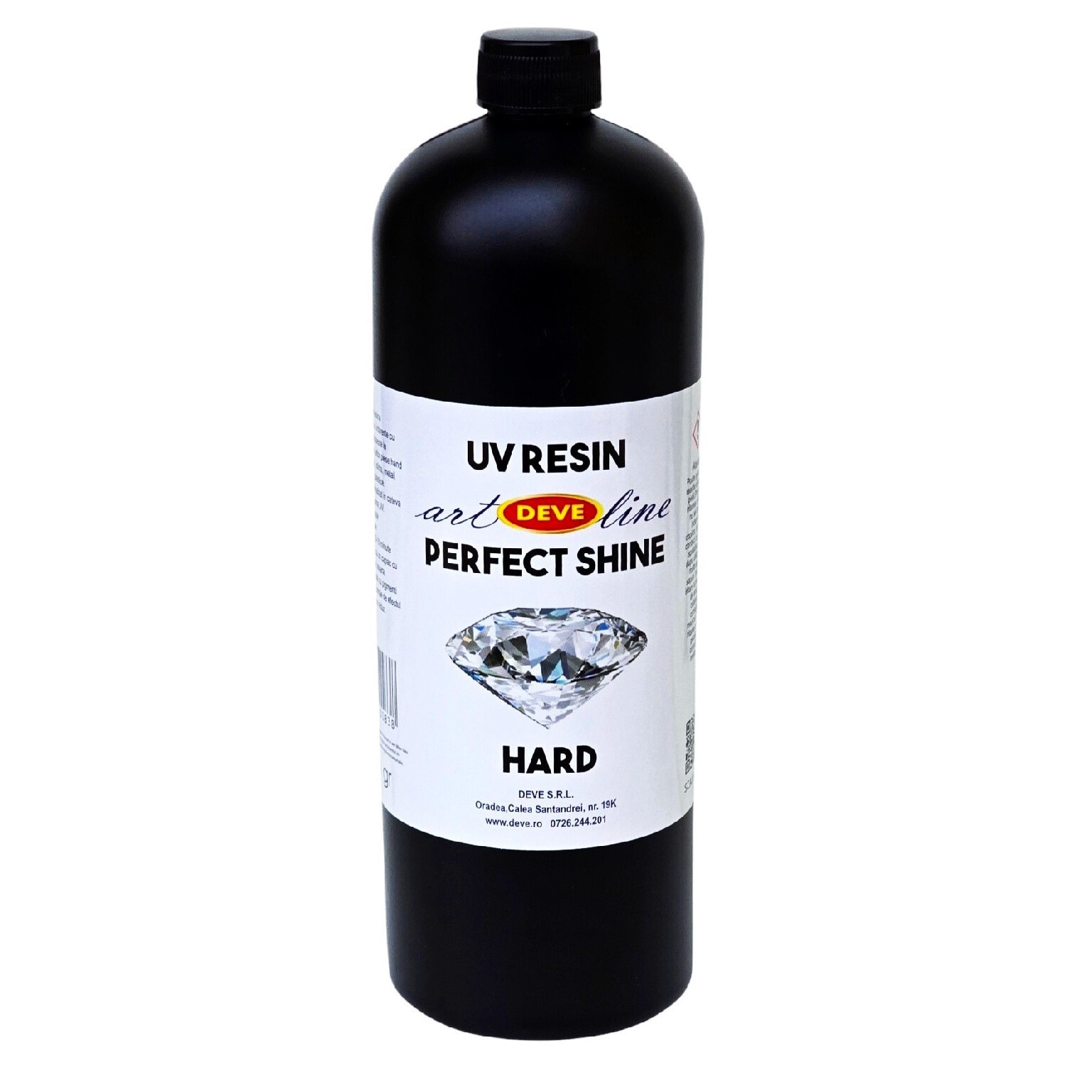 Rasina UV transparenta, DEVE, 1000 gr perfect shine dura - eMAG.ro