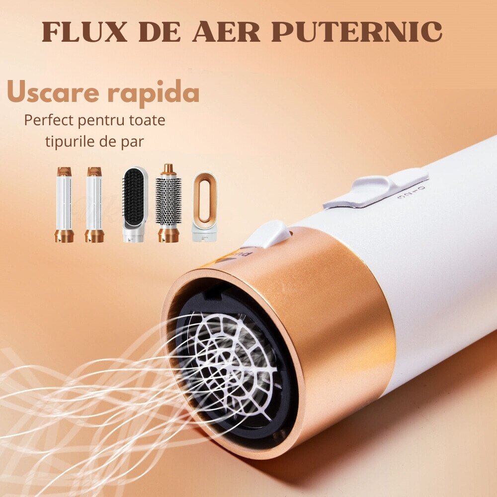 Set uscator de par profesional 5in1 Alovium® multifunctional cu ...