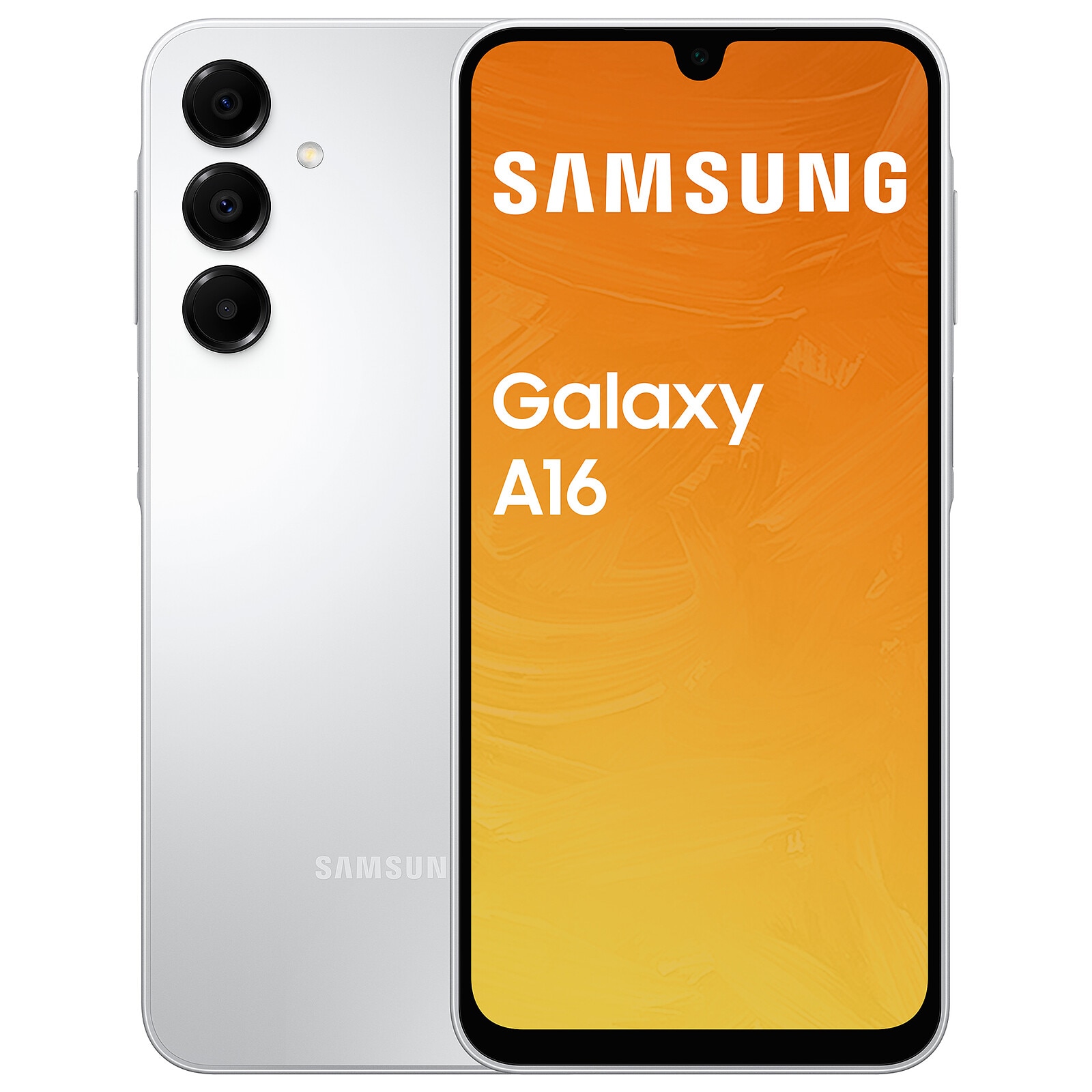 Мобилен телефон Samsung Galaxy A16, Dual SIM, 128GB, 6GB RAM, 4G, Сив - eMAG.bg