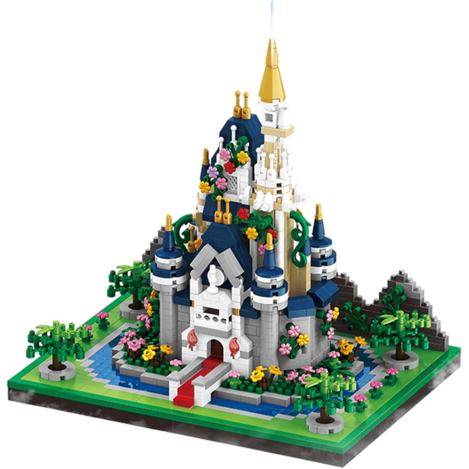 Set de jucarii pentru blocuri de constructie Castelul de vis, micro ...