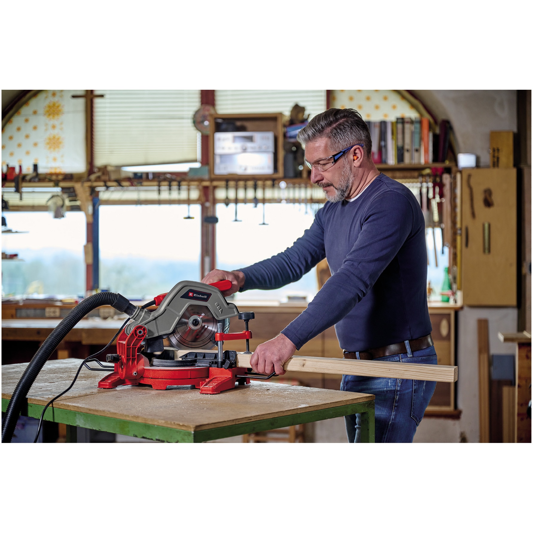 Debitor lemn Einhell TC-MS 216 max. 1600 W, disc Ø216 x ø30 mm, cap de ...