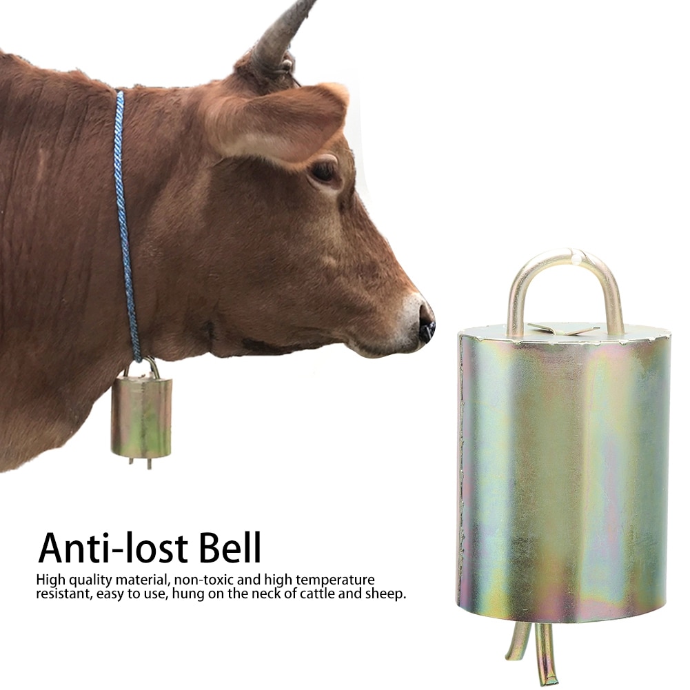 Clopot pentru animale de ferma Jormftte, din cupru, rezistent la ...