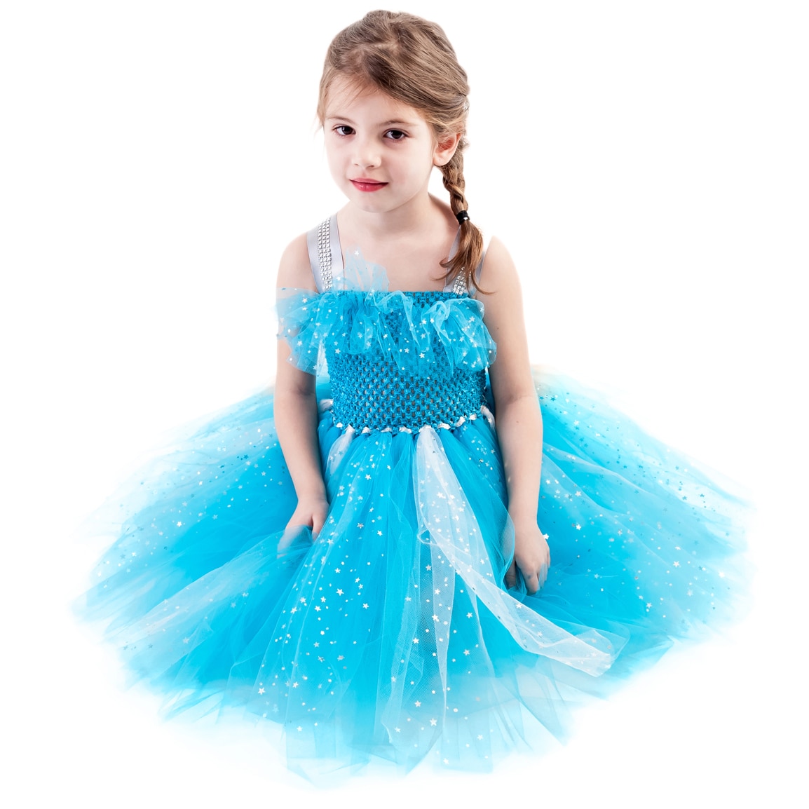 Rochita copii tutu printesa Aqua, Handmade in Romania - eMAG.ro