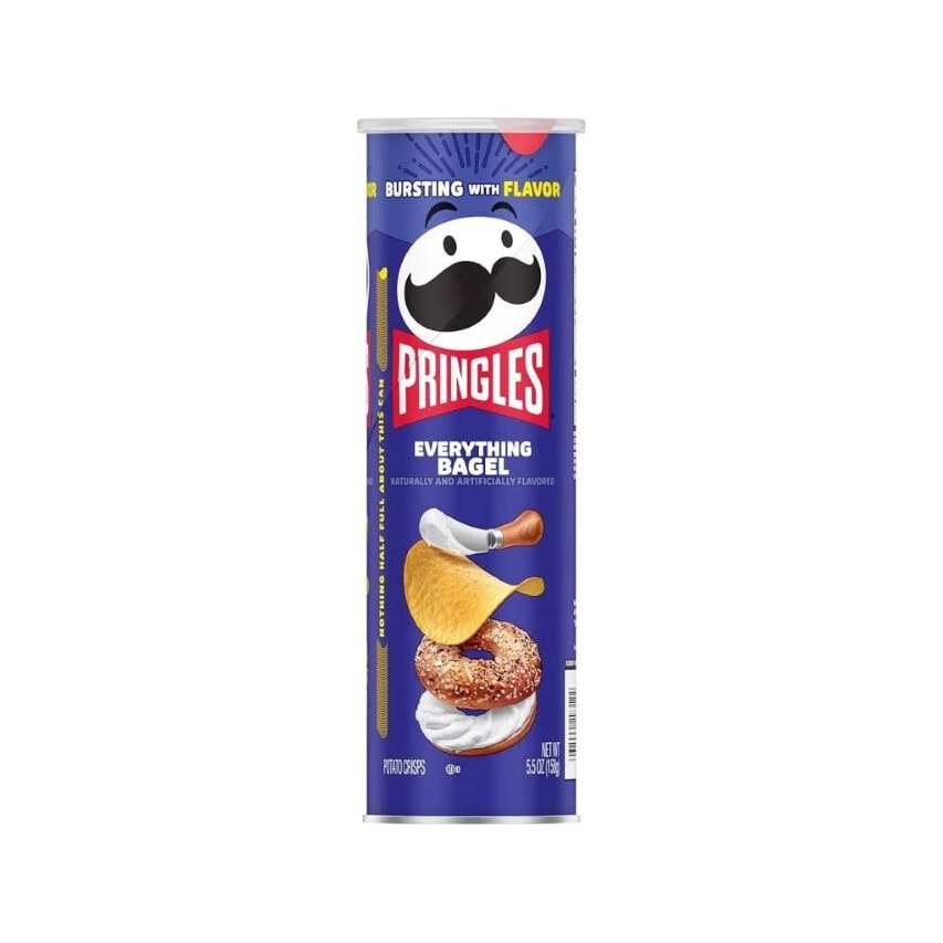 Chips, Pringles, Everything Bagel, 158g - eMAG.ro