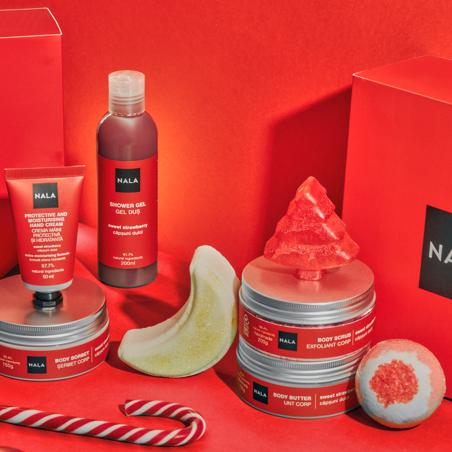 Sós krém, Nala, édes eper, 200 g - eMAG.hu