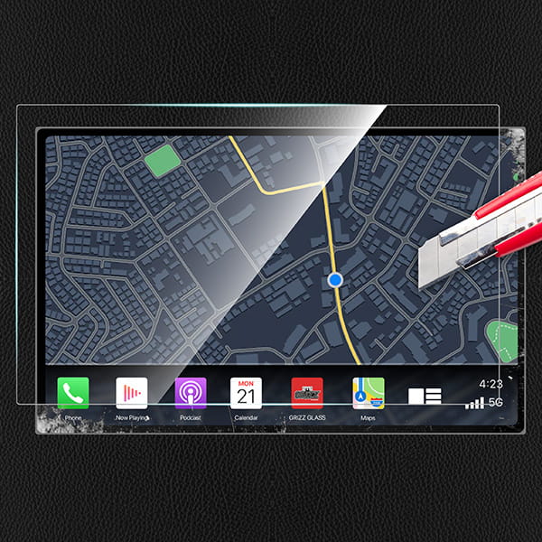 Folie ceramica, GrizzProtector - CarDisplay Ceramic 2in1 pentru Dacia ...